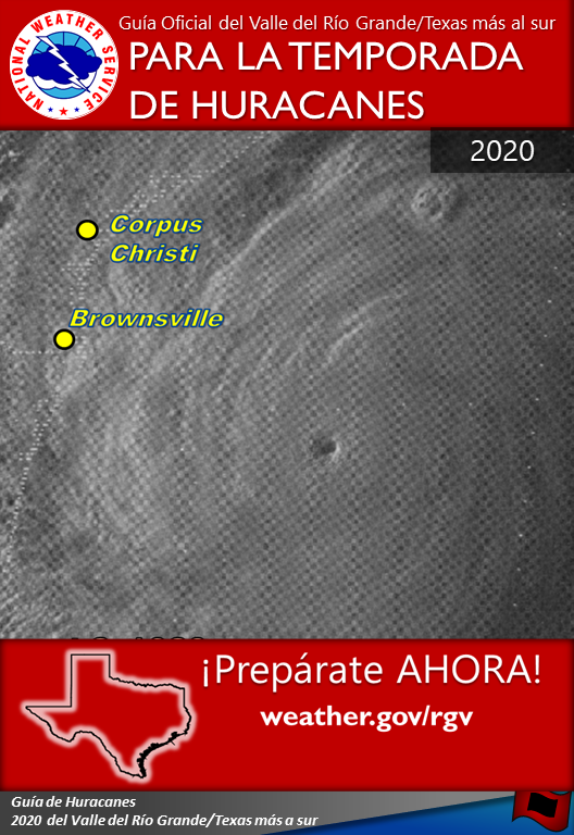 Guia de huracanes del Valle del Rio Grande/Texas mas a sur 2020
