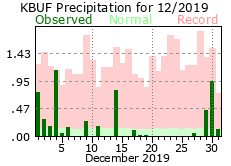 Buffalo Climate Graph