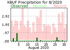 Buffalo Climate Graph