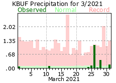 Buffalo Climate Graph