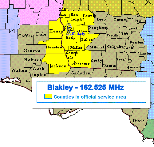 Georgia's NOAA Weather Radio Network