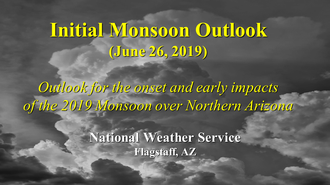 Northern Arizona Monsoon Season