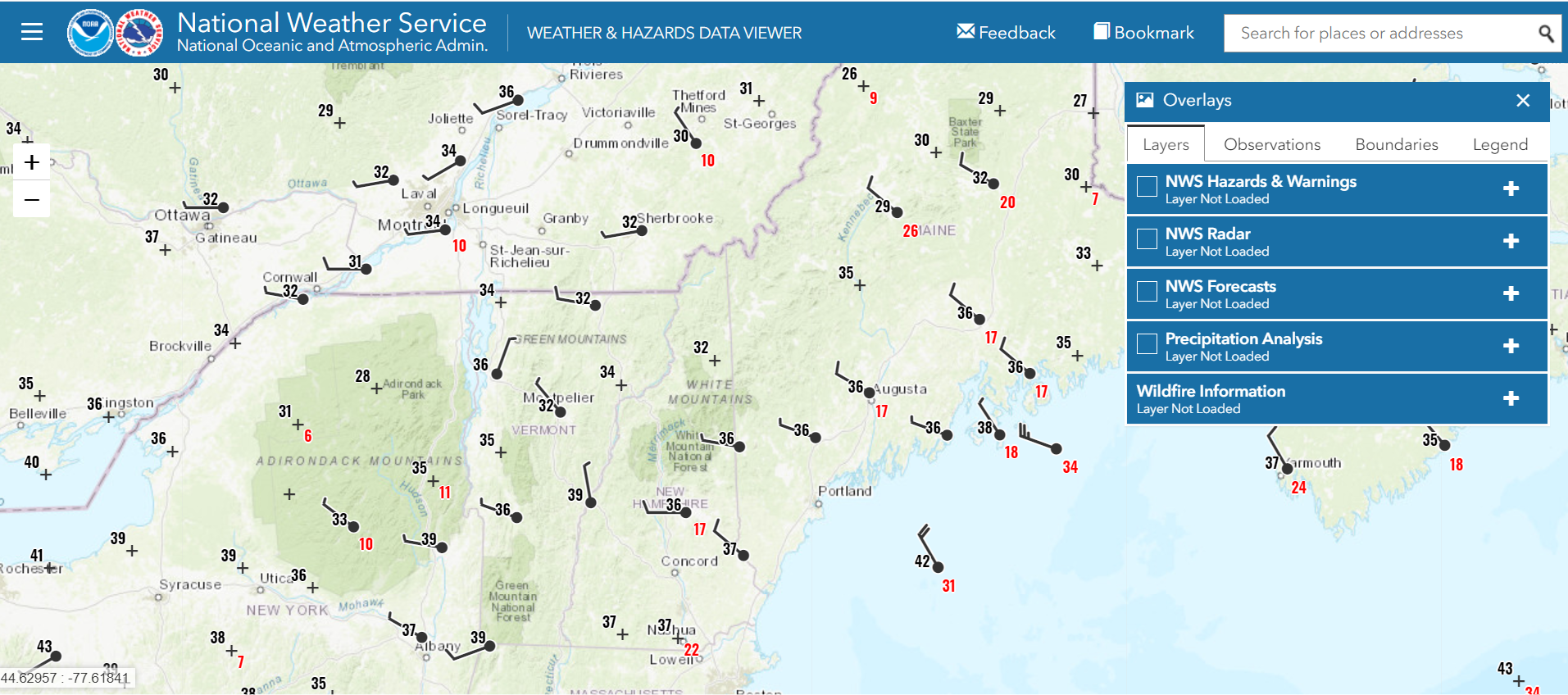 GYX Winter Weather Forecasts