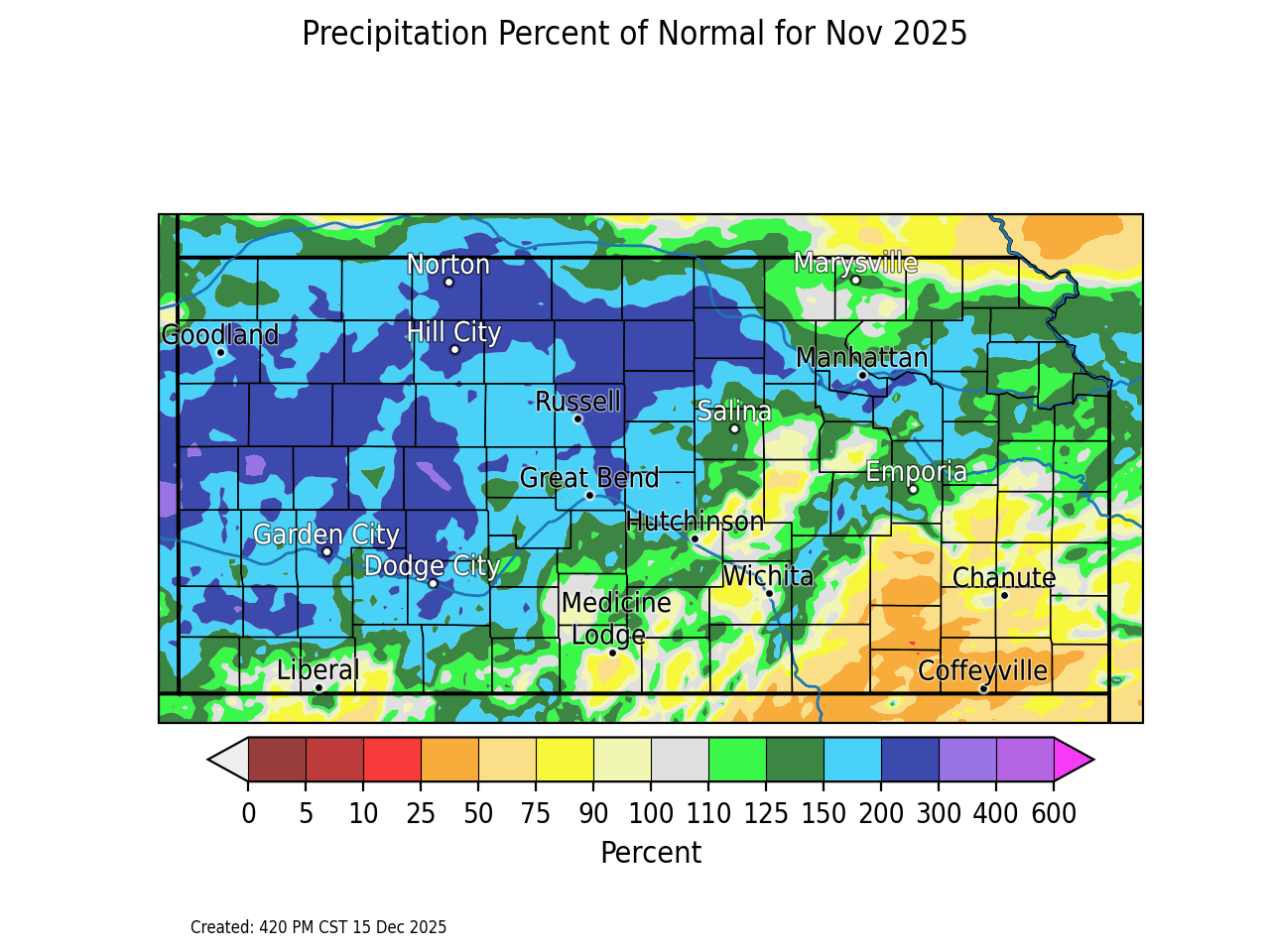 November 2020 Climate Summary and Highlights