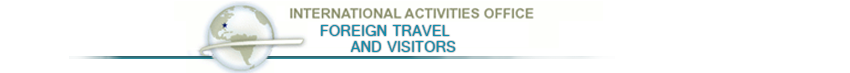 IAO: Foreign Travel, Training, and Technical Assistance