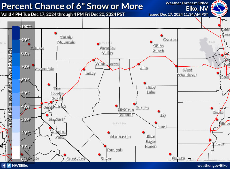 Winter Snow Maps