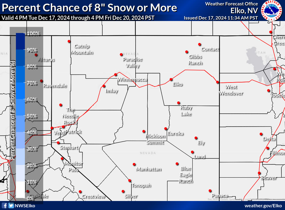 Winter Snow Maps