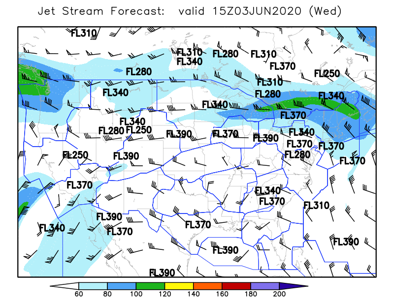 Jet Forecast CWSU-ZAU