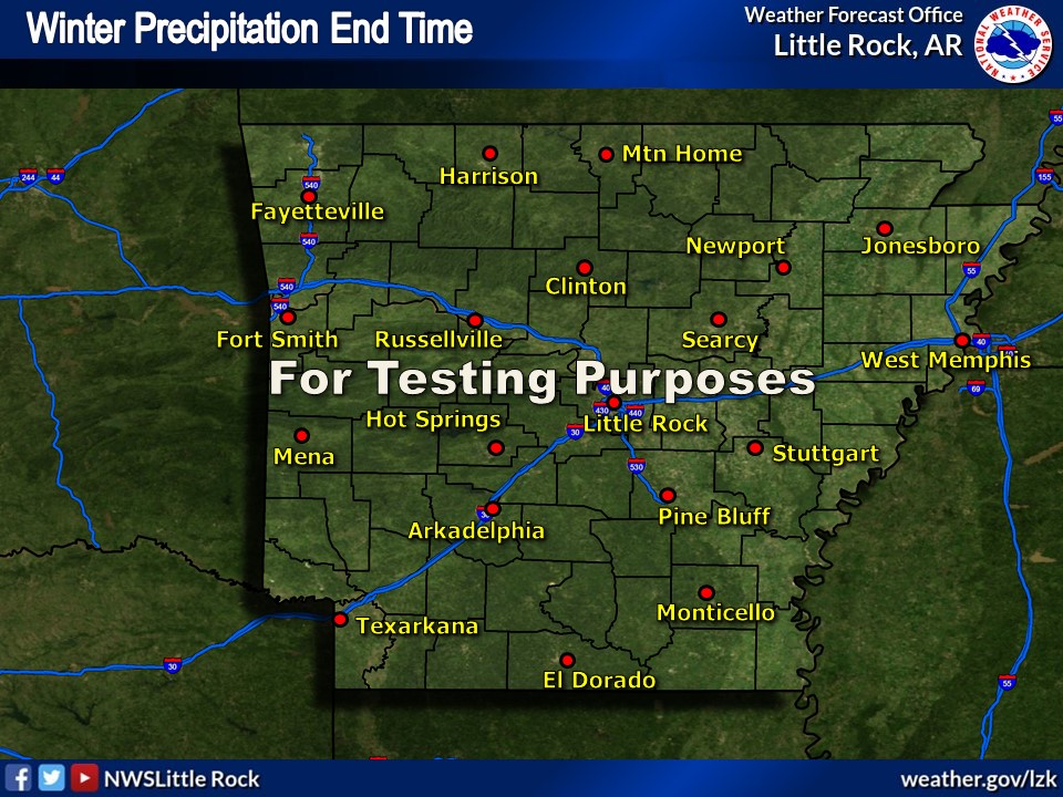 NWS Little Rock - Probabilistic Winter Precipitation Forecasts