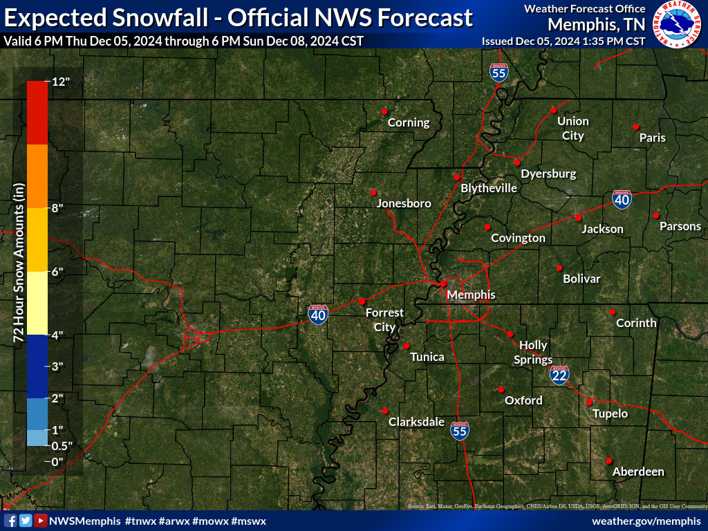 NWS Memphis Winter