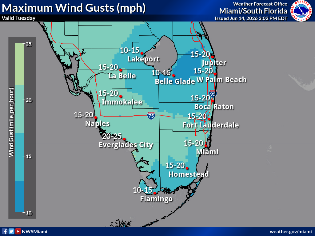 Miami Florida Weather Symbols Miami Braces For Deluge Of Rain,