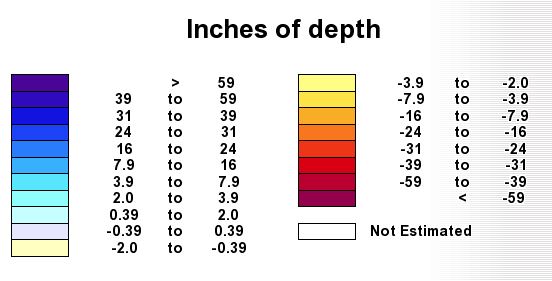 Southern Oregon and Northern California Snow Depth Maps