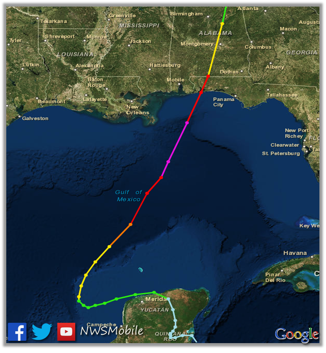 Hurricane Opal October 4 1995 Hurricane Opal October 4 1995