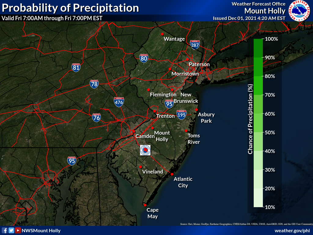 WFO PHI Area Forecast Graphics