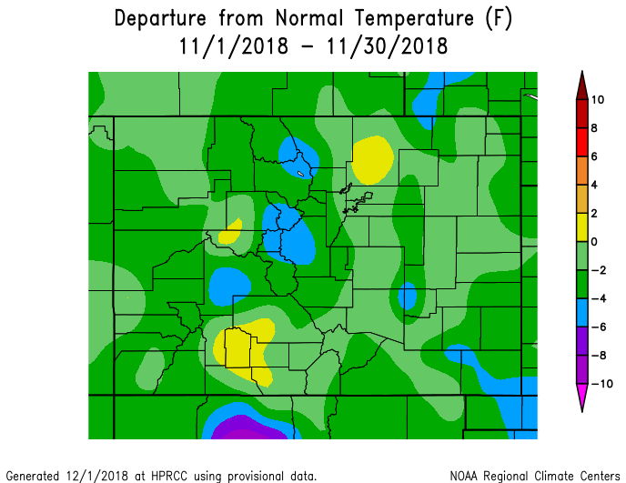 November Climate Review and December Preview