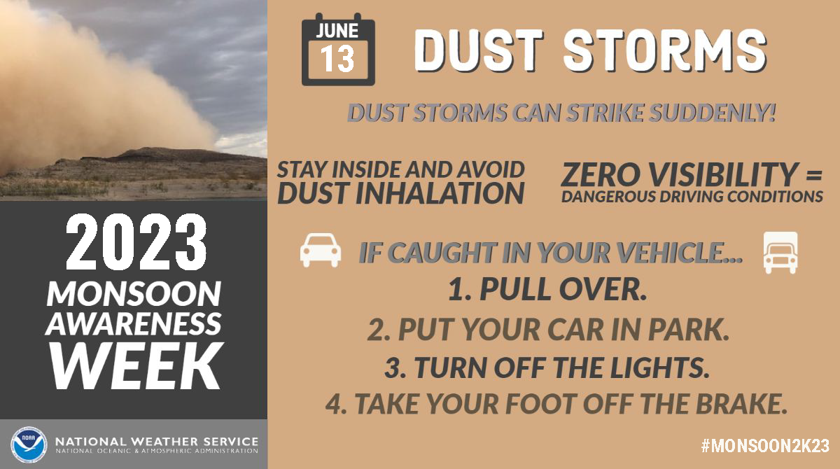 Monsoon Awareness Week June 11-17, 2023