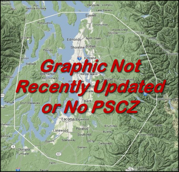 Puget Sound Precipitation Map