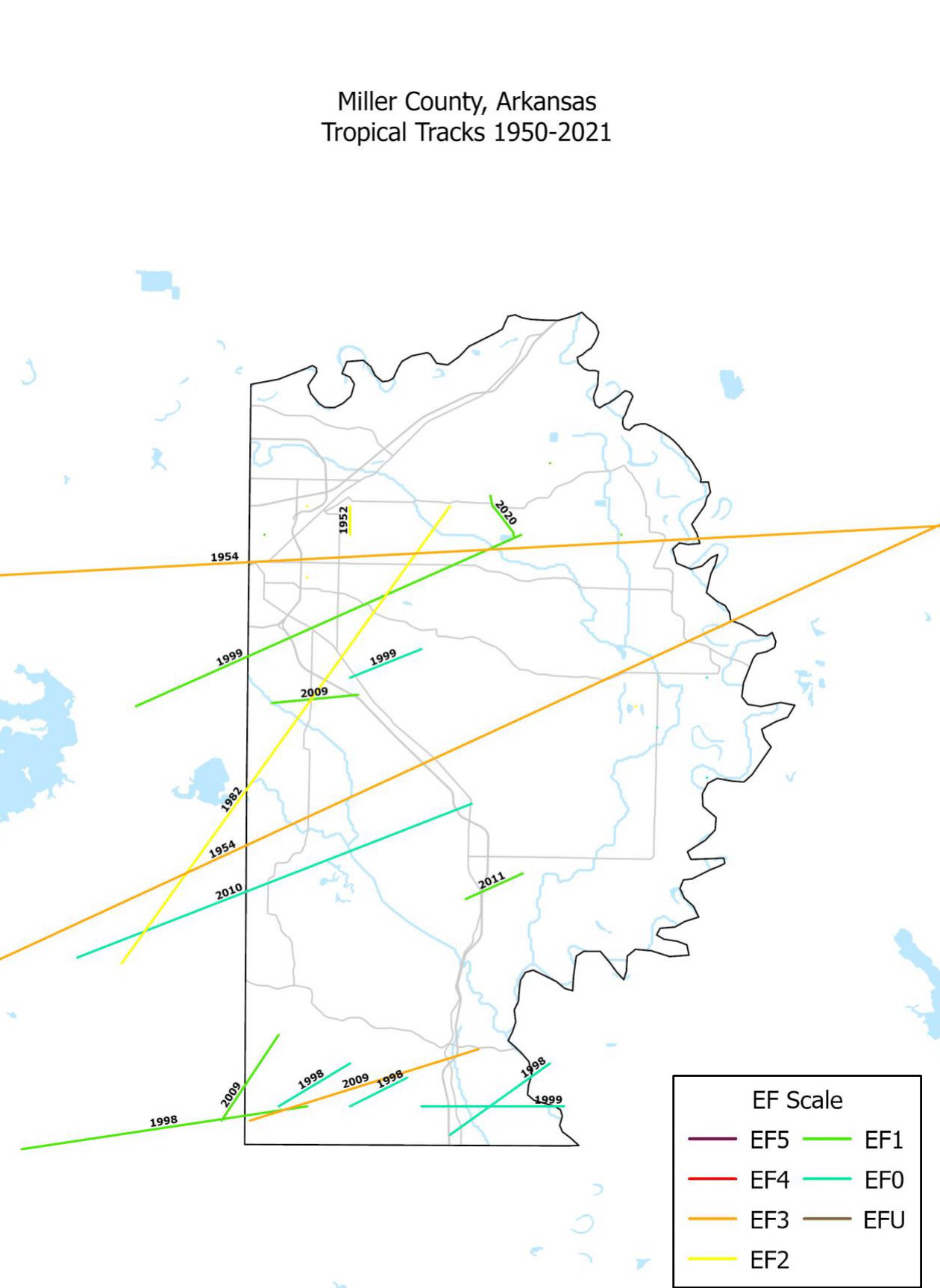 NWS office’s new interactive tornado map shows those recorded in the ...