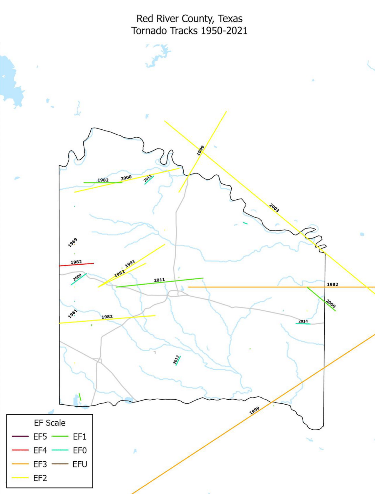 NWS office’s new interactive tornado map shows those recorded in the ...