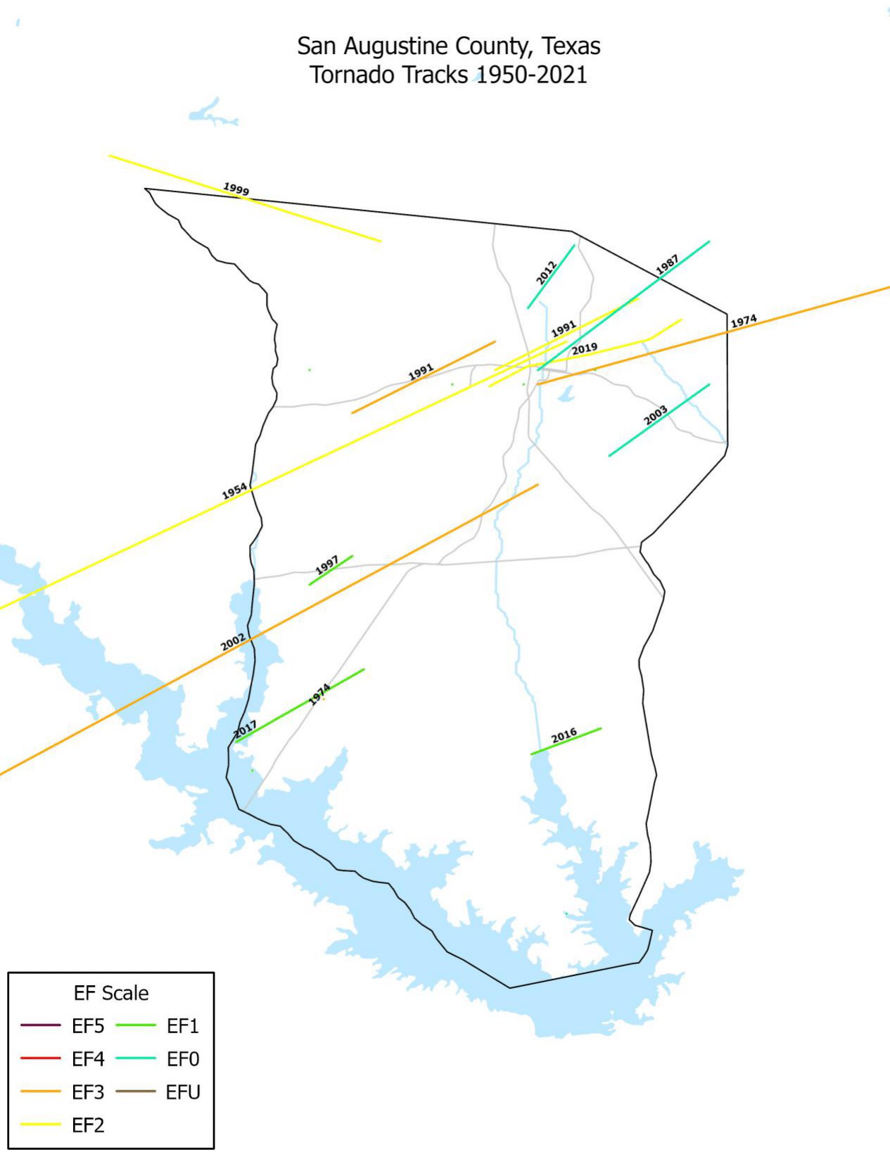 NWS office’s new interactive tornado map shows those recorded in the ...